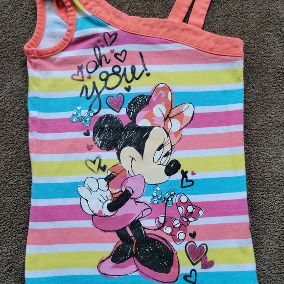 Disney | Shirts & Tops | Minnie Mouse Tank Top | Poshmark